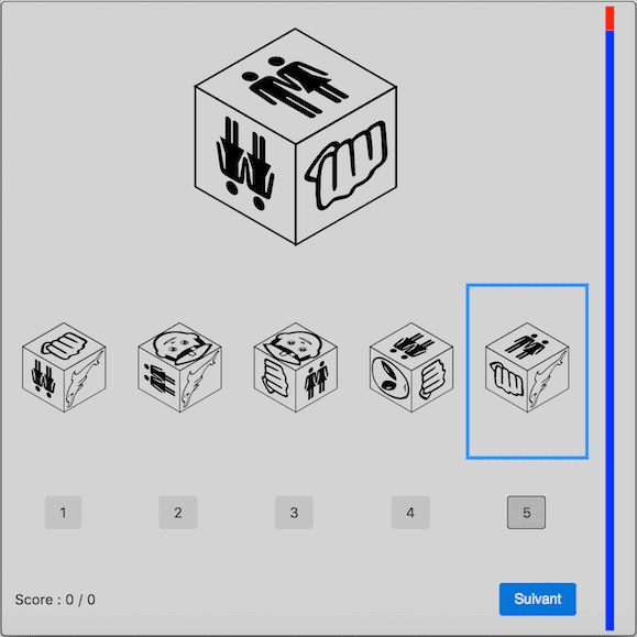 Comparaison de cubes 3D